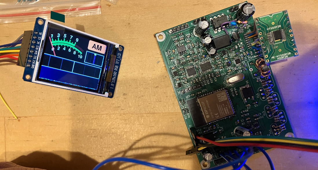 JF3HZBさんのSDR制作メモ①部品実装～ESP32書き込み・LCD画面表示まで – アマチュア無線局JK1OHMのページ